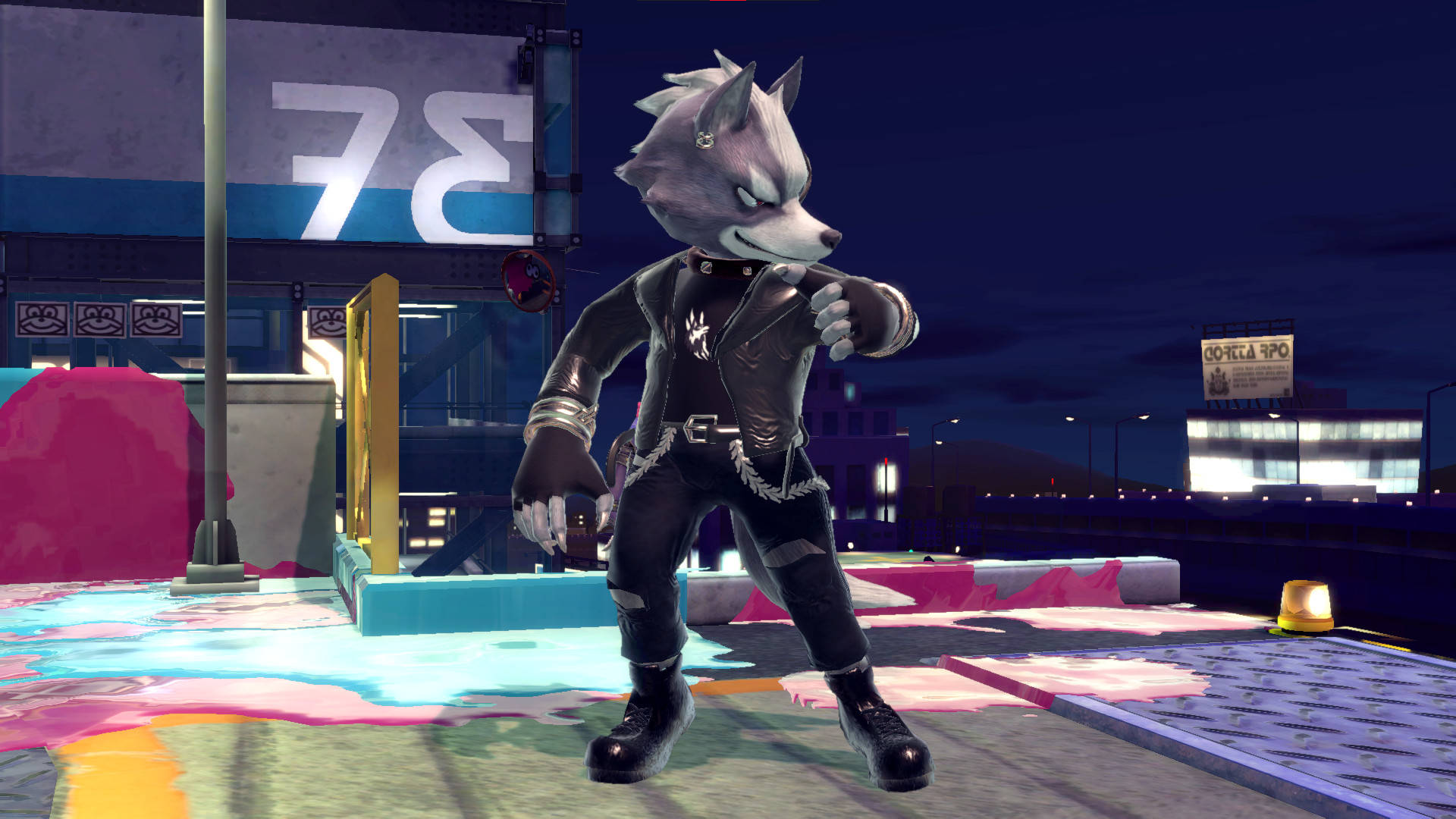 Punk Rock Wolf Mod for Super Smash Bros. Ultimate | SSBU Mods