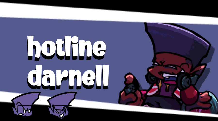 Skin darnell hotline Mod for Friday Night Funkin' | FNF Mods
