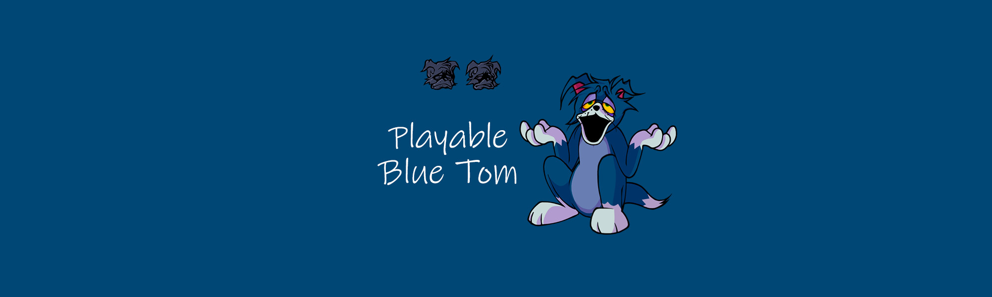 Playable Blue Tom Mod for Friday Night Funkin' | FNF Mods