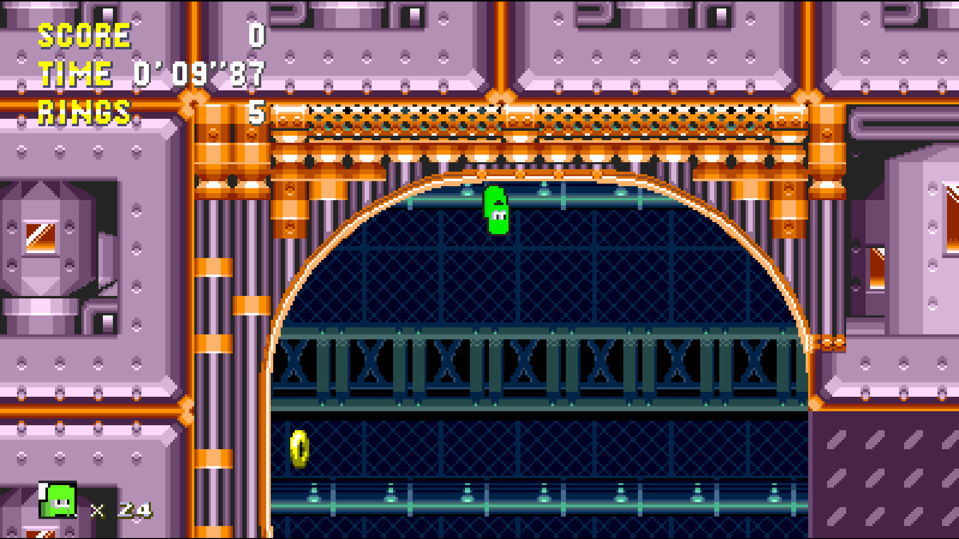 Larry the Cucumber in Sonic 3 A.I.R. Mod for Sonic 3 A.I.R. | S3AIR Mods