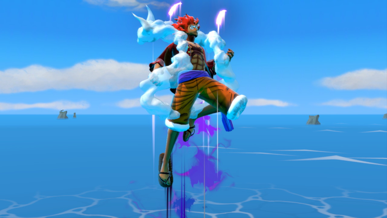 Red ver. 5th Gear Luffy over Kazuya Mod for Super Smash Bros. Ultimate ...