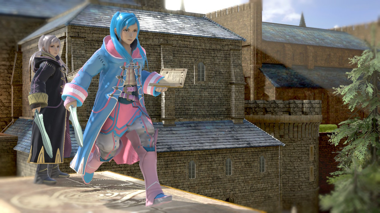 Trans Rights Robin [Super Smash Bros. Ultimate] [Mods]
