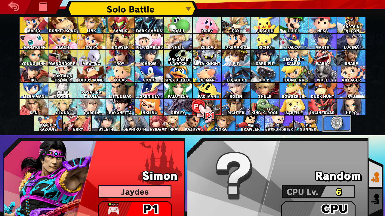 Outrun Simon Mod for Super Smash Bros. Ultimate | SSBU Mods