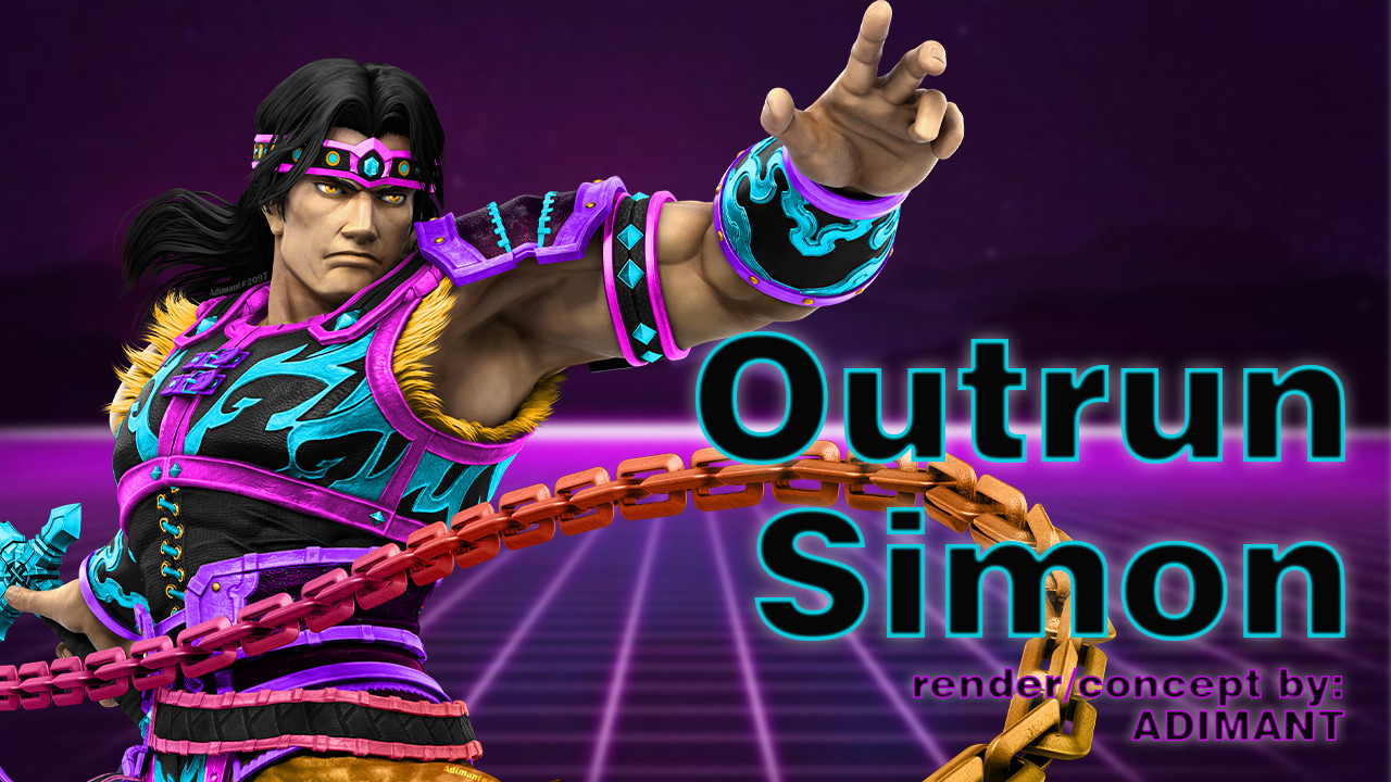 Outrun Simon Mod for Super Smash Bros. Ultimate | SSBU Mods