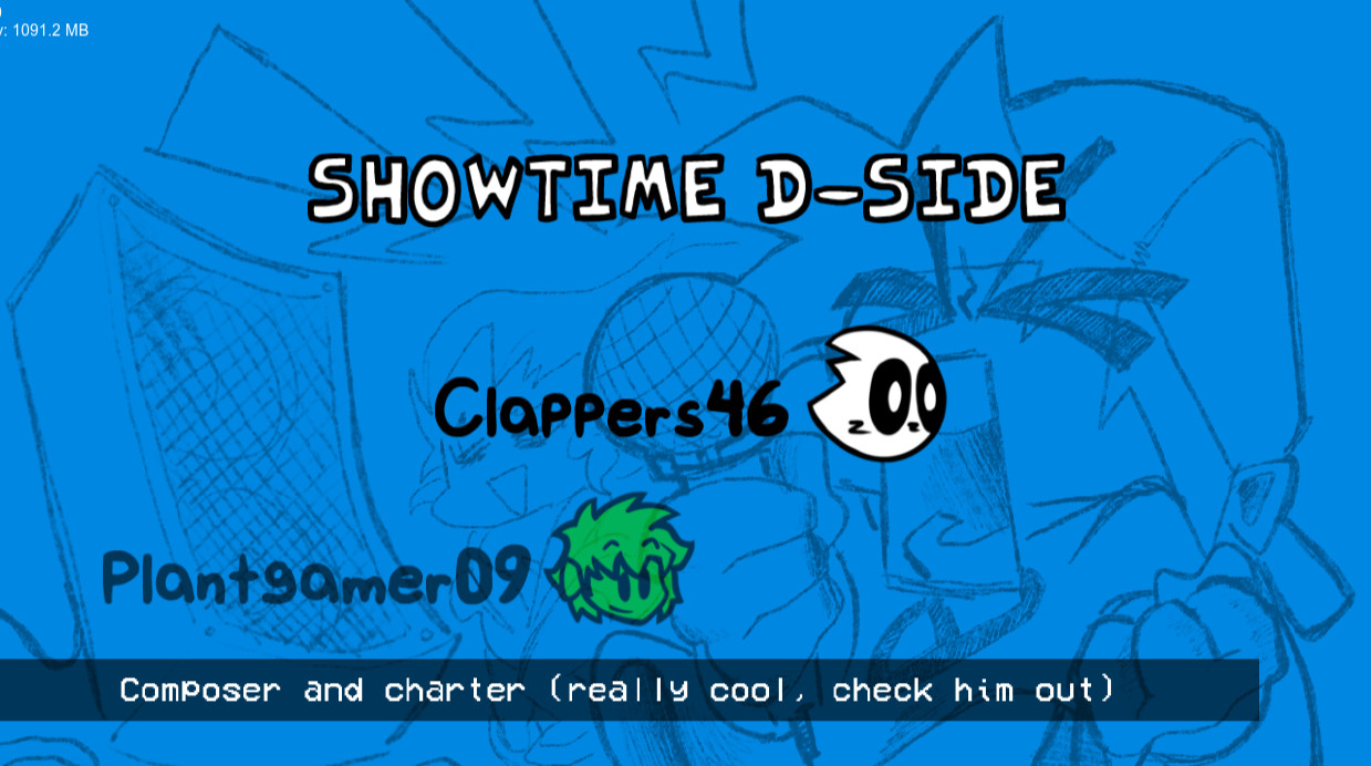 FNF Showtime D-side (one shot mod) Mod for Friday Night Funkin' | FNF Mods