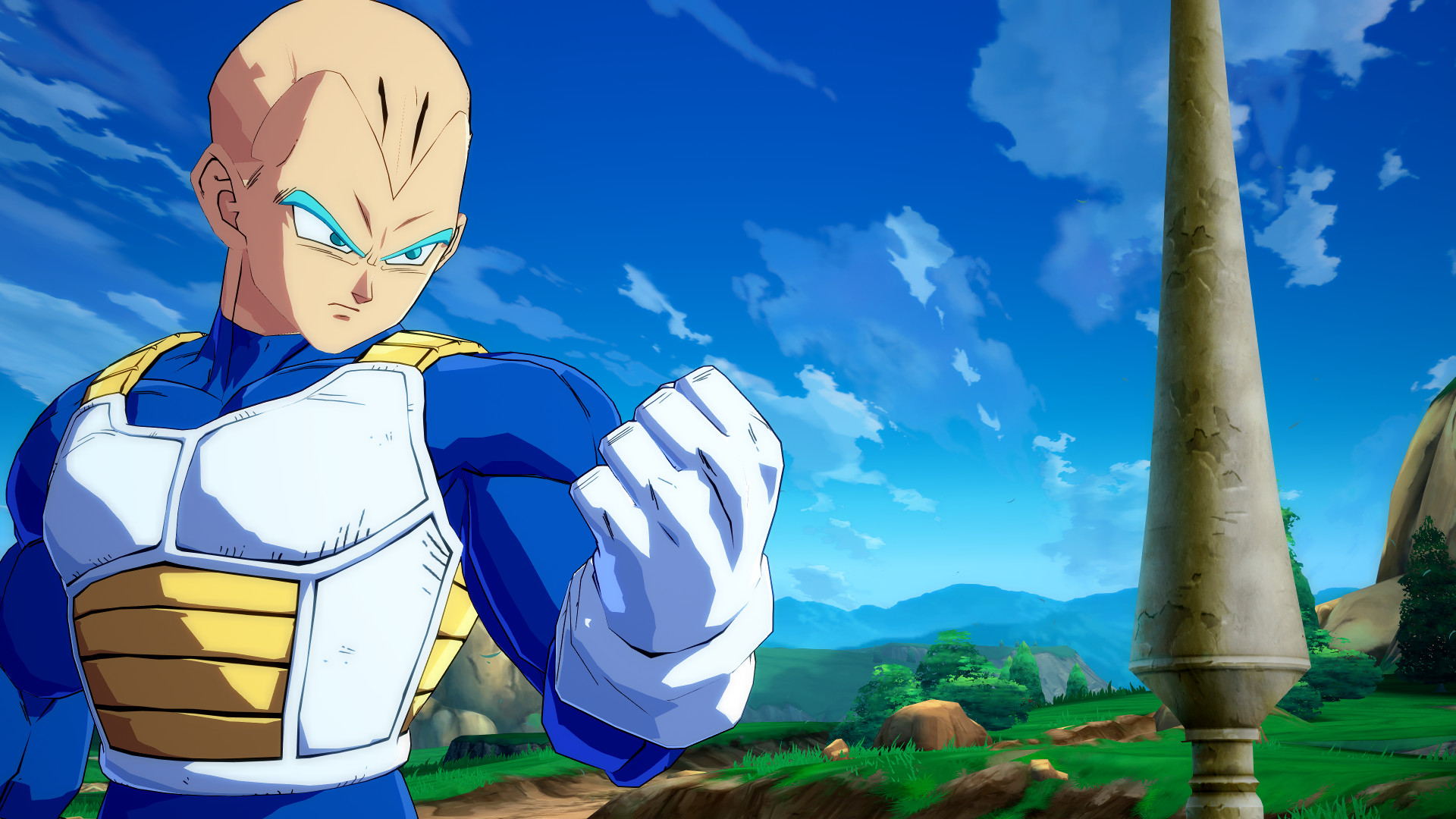 Bald Blue Vegeta [Dragon Ball FighterZ] [Mods]
