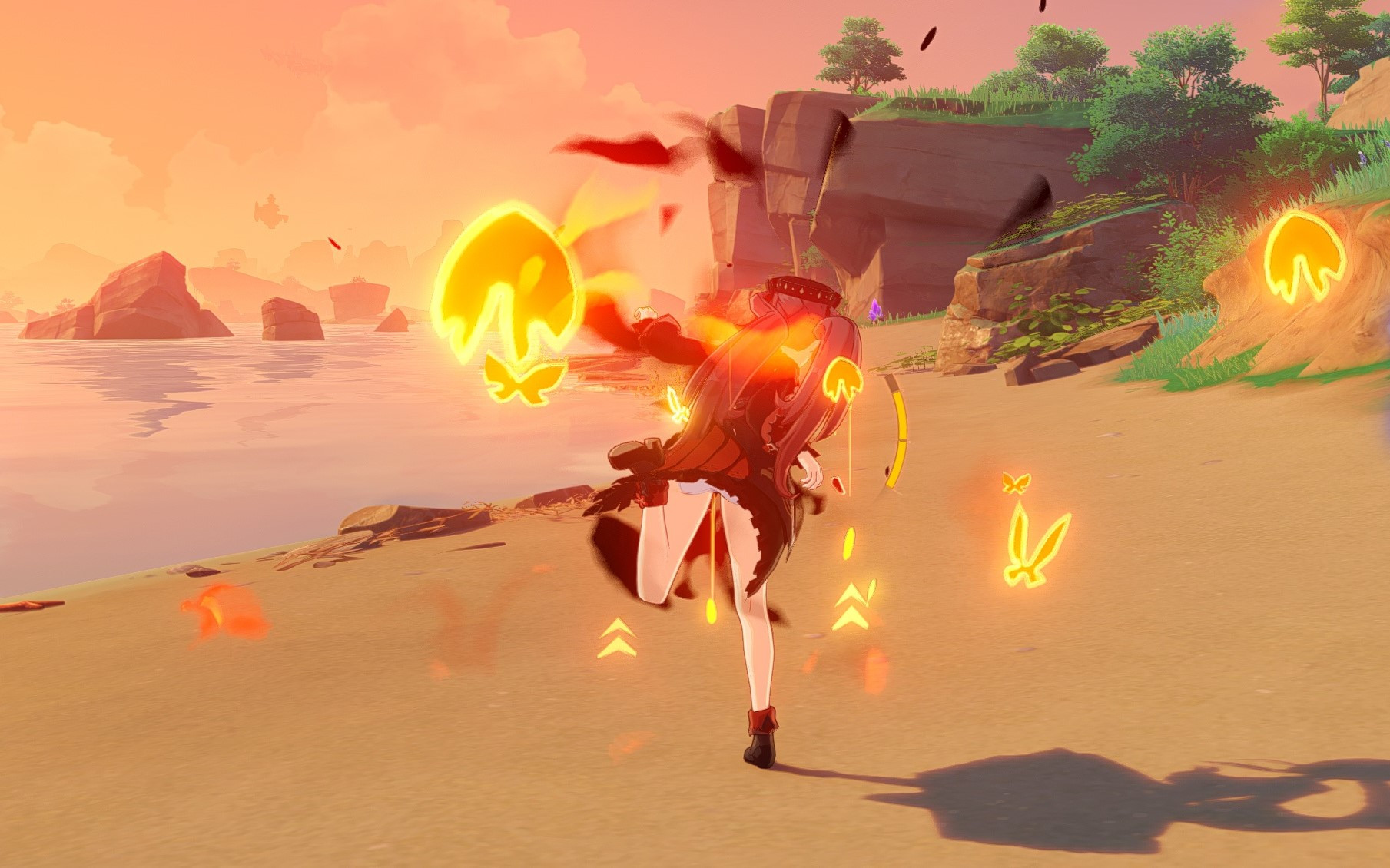 Hutao wears Barbara's outfit(胡桃穿芭芭拉的装束) Mod for Genshin Impact | GI Mods