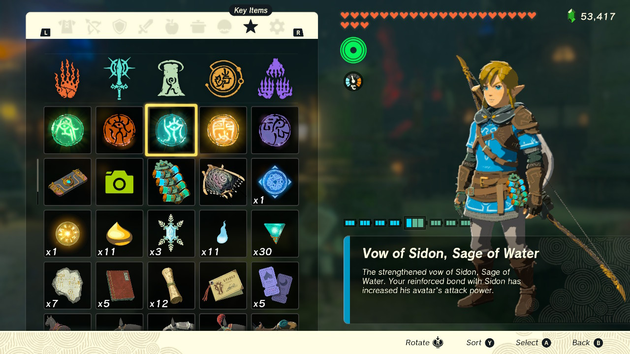 Vow Unsquisher [The Legend of Zelda: Tears of the Kingdom] [Mods]