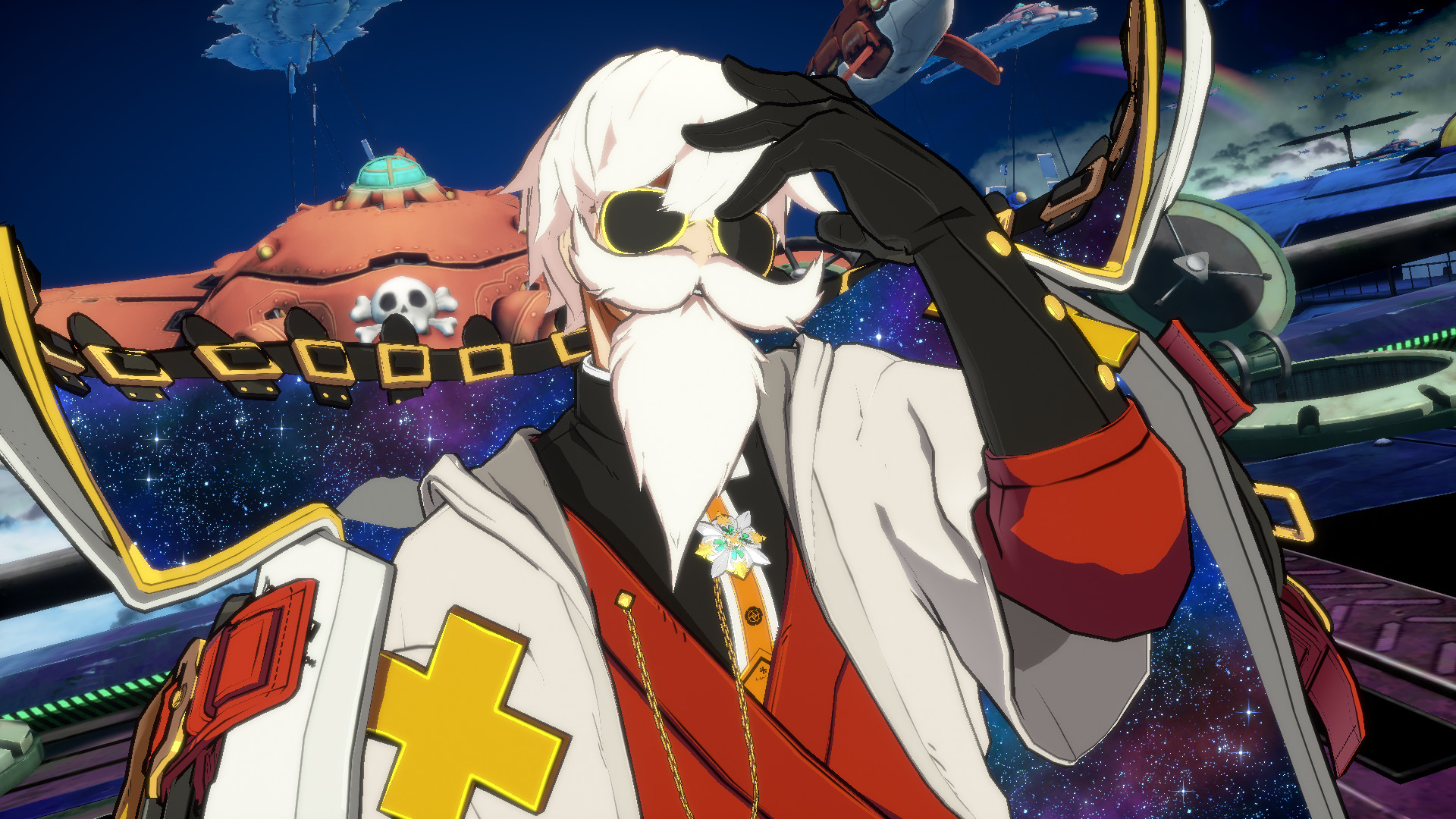 Glasses and Beard Asuka Mod for GUILTY GEAR -STRIVE- | GGST Mods