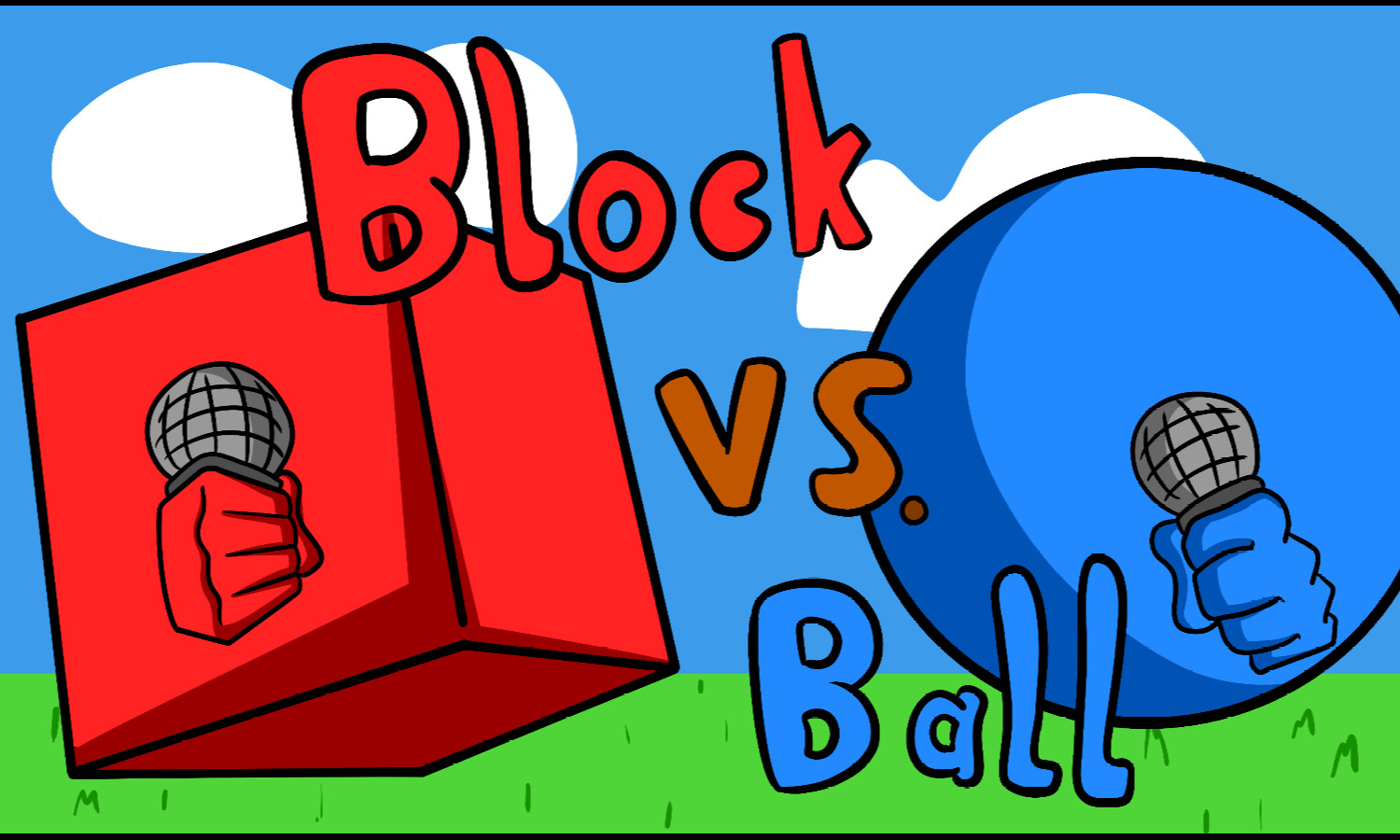 Block vs. Ball (Made in School) [Friday Night Funkin'] [Mods]