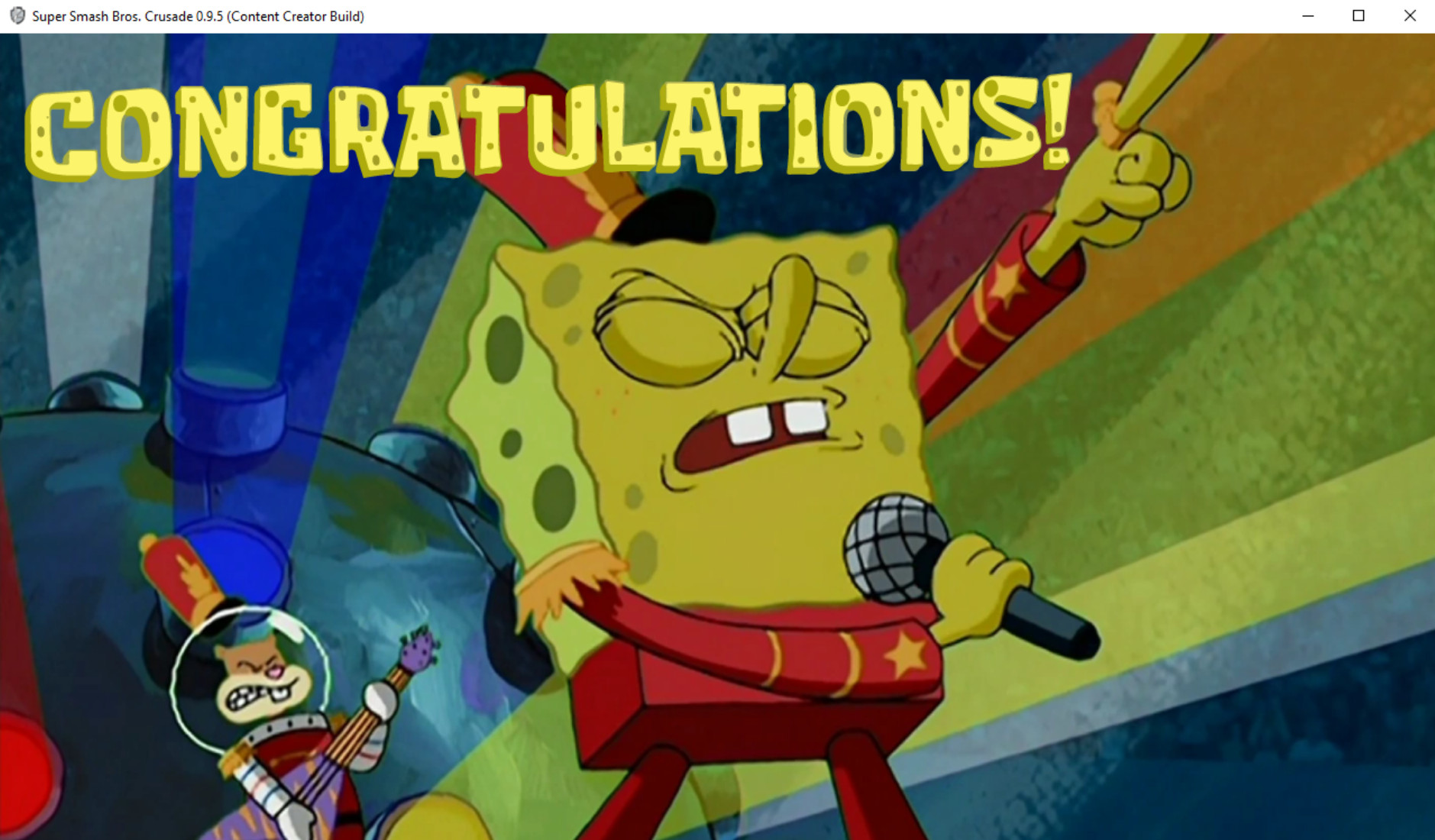 SpongeBob SquarePants - 9.5/CMC+ Mod for Super Smash Bros. Crusade ...
