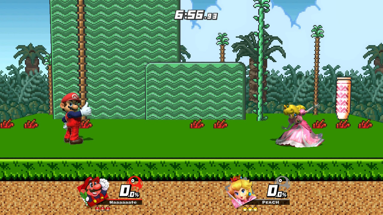 SMB2 Cover Art Mario Mod for Super Smash Bros. Ultimate | SSBU Mods