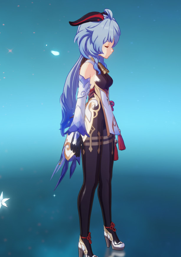 Ganyu Higher Heels and Latex Mod for Genshin Impact | GI Mods
