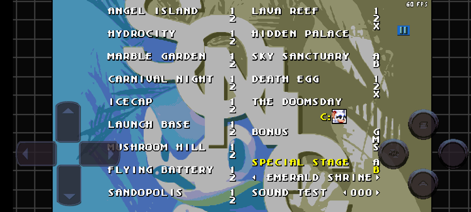 Icons s3complete data select Mod for Sonic 3 A.I.R. | S3AIR Mods