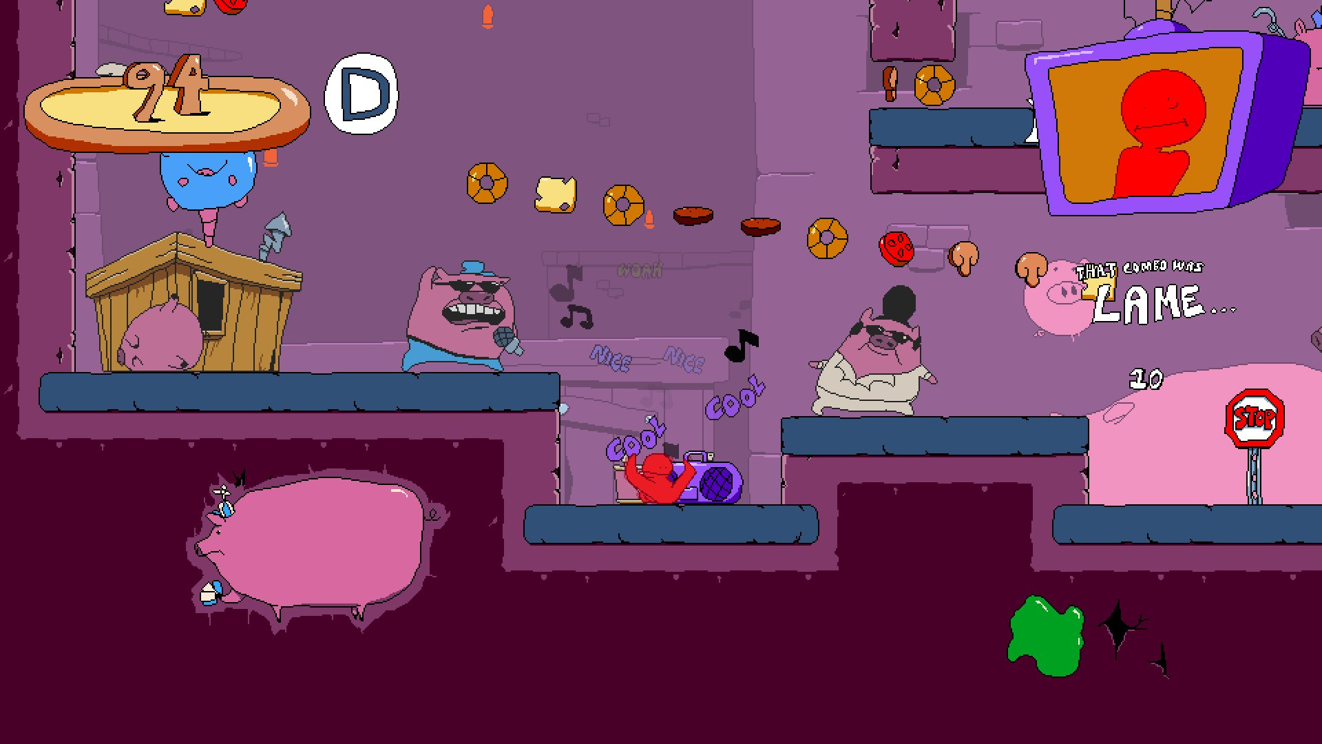 Jam vs Pizza Tower V4 [Pizza Tower] [Mods]