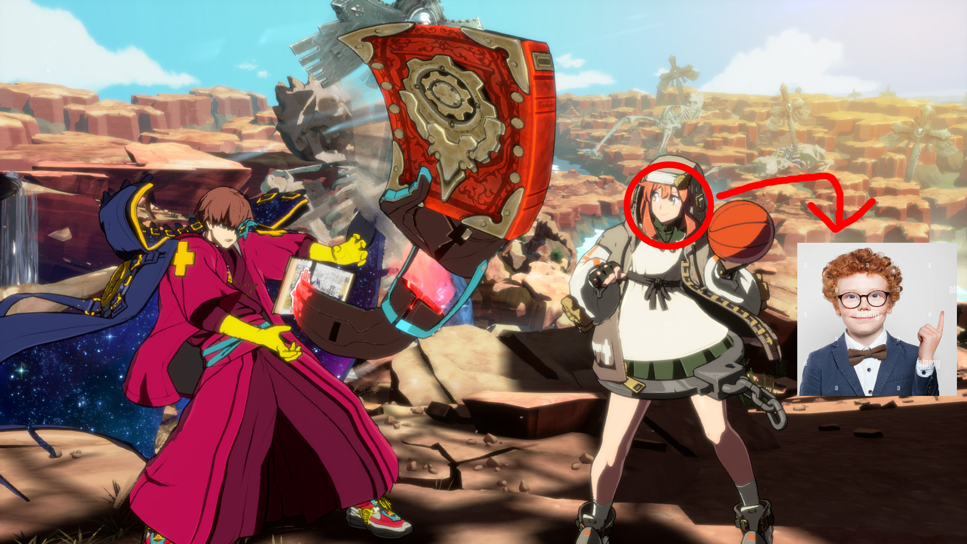 Grand Wizard Asuka (Eric Cartman) Mod for GUILTY GEAR -STRIVE- | GGST Mods