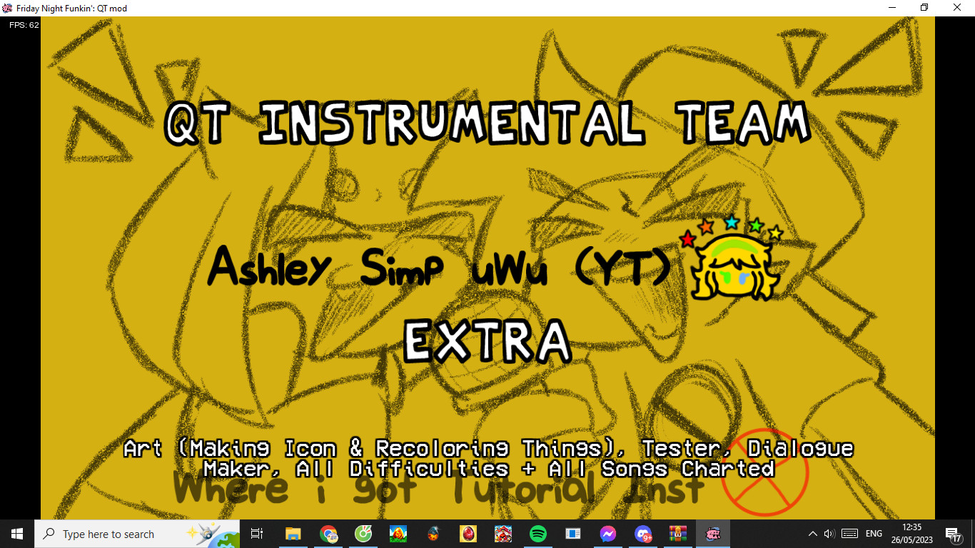 FNF vs QT Instrumental (CANCELLED) Mod for Friday Night Funkin' | FNF Mods