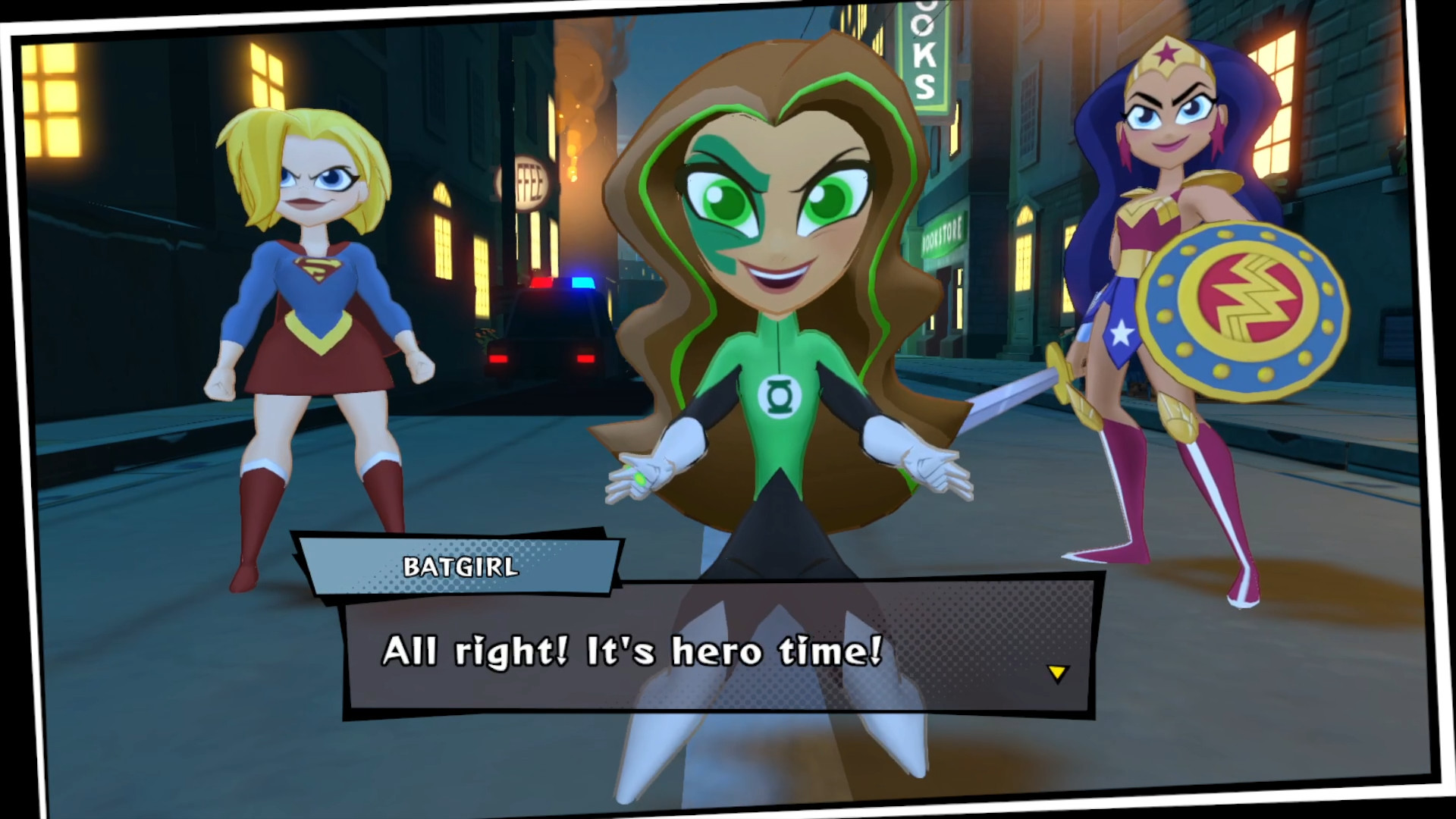 Green Lantern over Batgirl Mod for DC Superhero Girl Teen Power | DC ...
