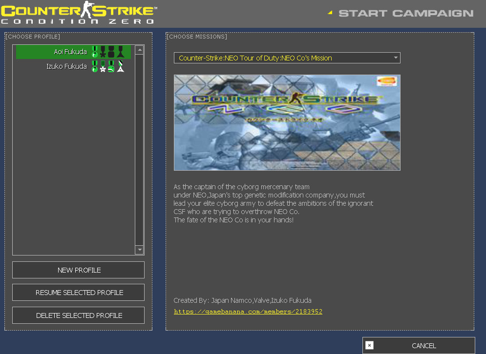 Counter-Strike NEO Tour Of Duty Mod for Counter-Strike: Condition Zero ...