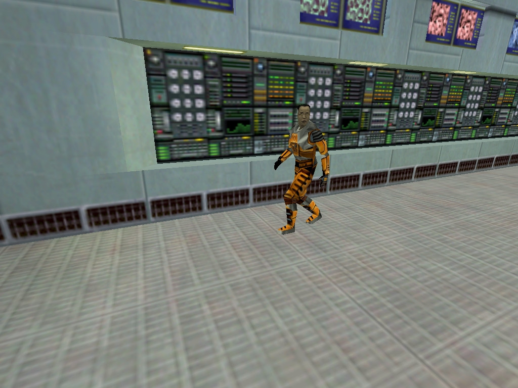 HEV Scientists with merged animations Mod for Half-Life | HL Mods