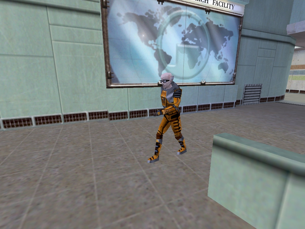 HEV Scientists with merged animations Mod for Half-Life | HL Mods