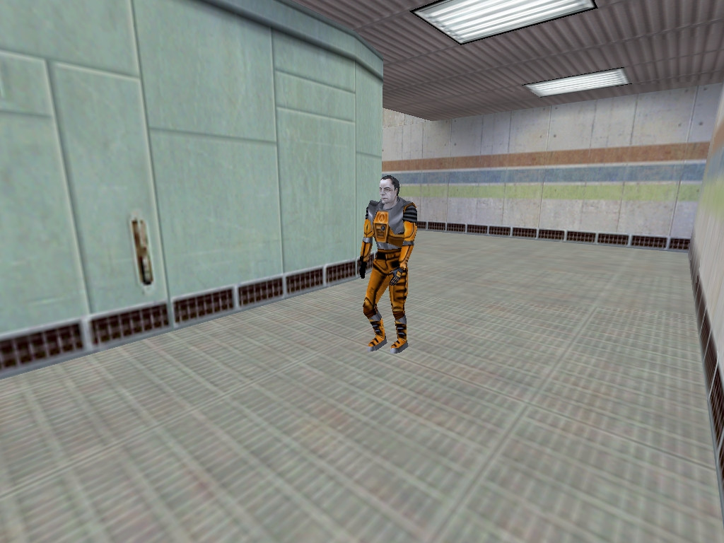 HEV Scientists with merged animations Mod for Half-Life | HL Mods