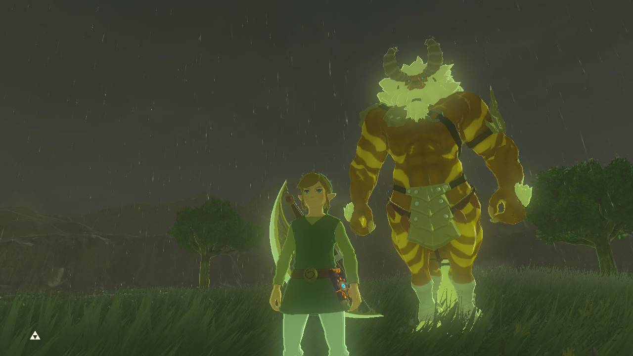 Gold Lynel Mount Mod for The Legend of Zelda: Breath of the Wild ...