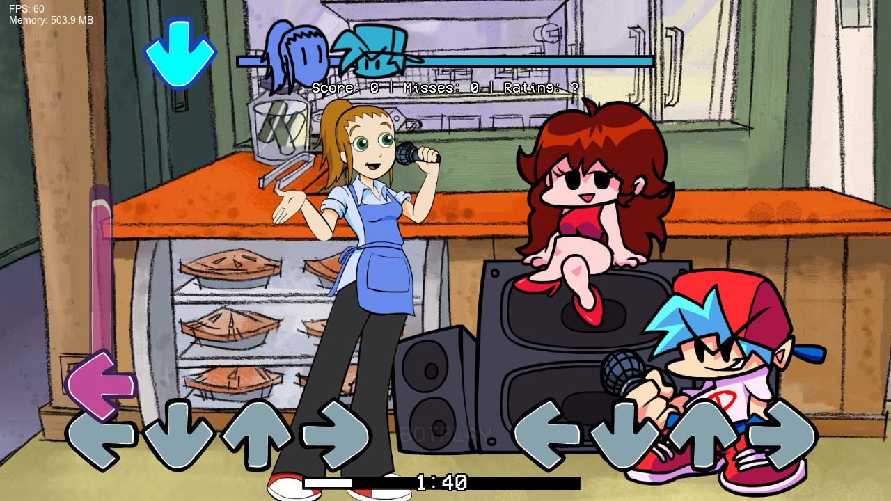 FNF - Funkin Dash [Friday Night Funkin'] [Mods]