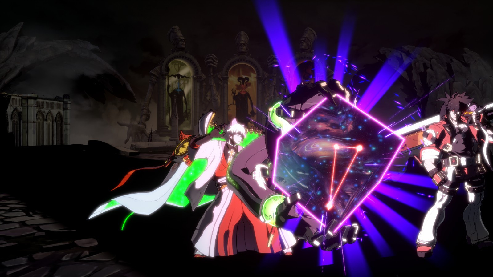 Green Screen Asuka Mod for GUILTY GEAR -STRIVE- | GGST Mods