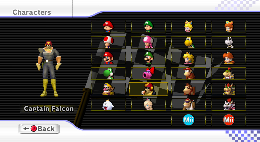 Captain Falcon Mod for Mario Kart Wii | MKWii Mods