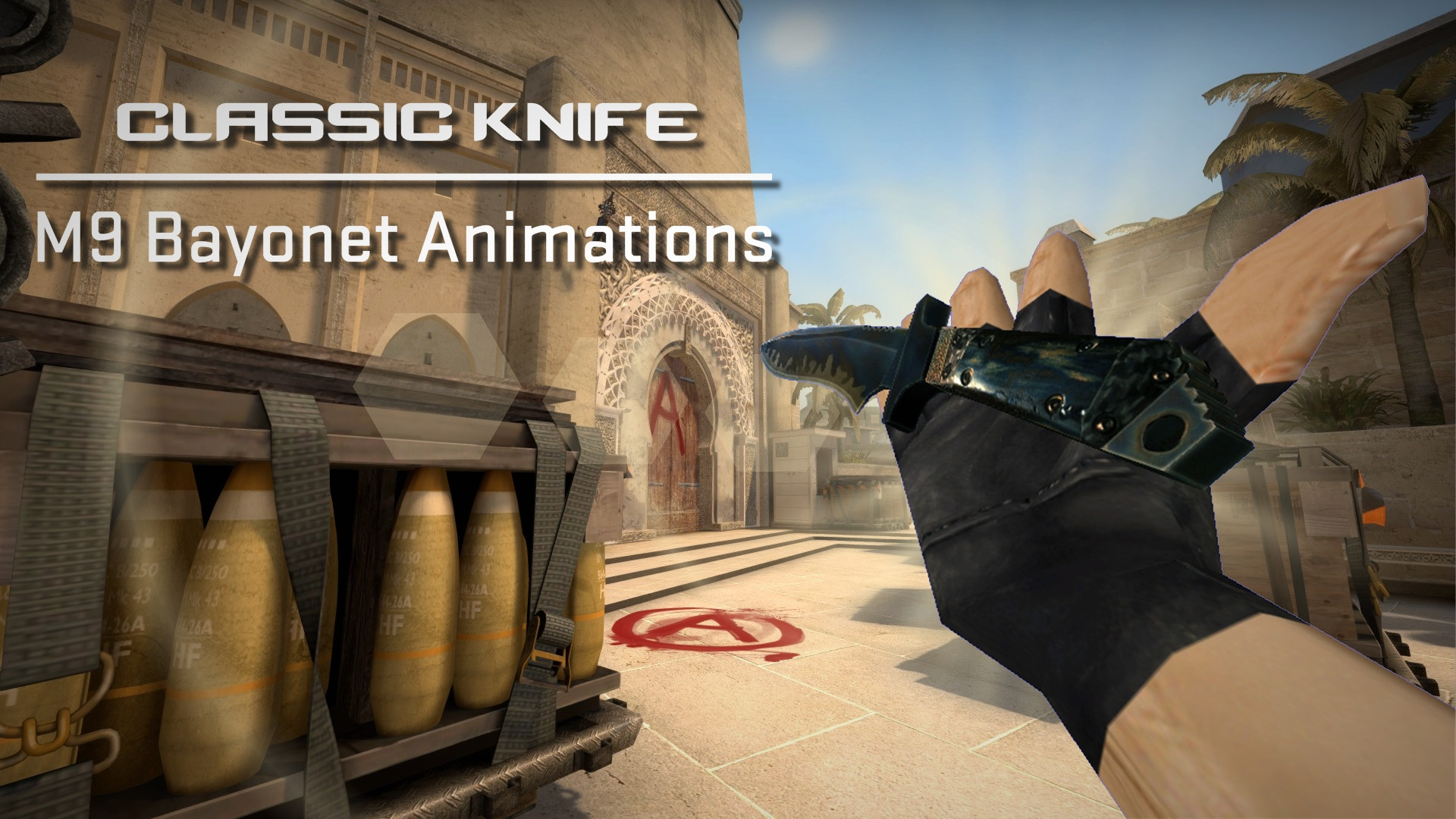Classic Knife | M9 Bayonet Animations Mod for Counter-Strike 1.6 | CS1 ...