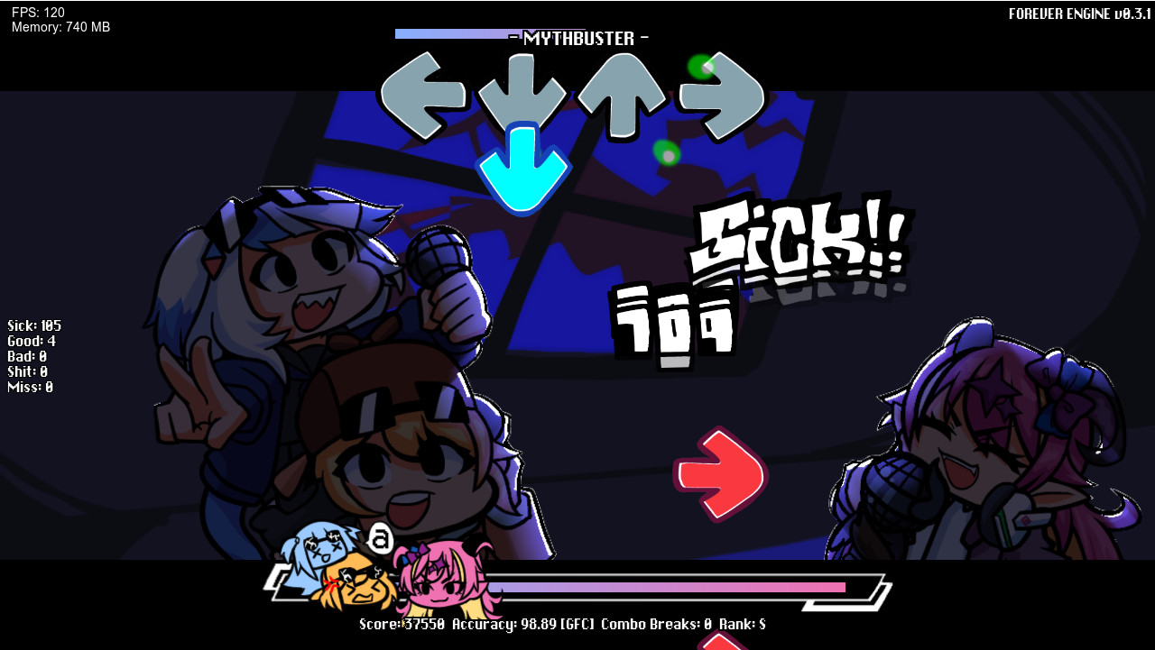 Hololive Funkin': Reshaded DEMO Mod for Friday Night Funkin' | FNF Mods