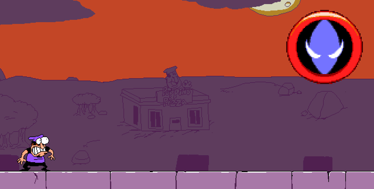 SPB from SRB2 Kart as Pizza face [Pizza Tower] [Mods]