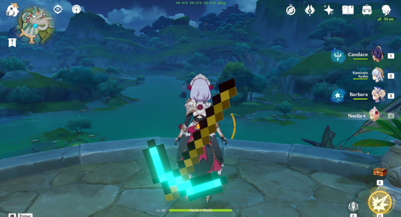 Minecraft Tools Prototype Mod for Genshin Impact | GI Mods