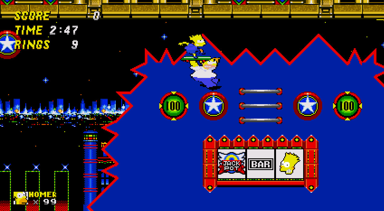 Homer 2 Absolute [Sonic The Hedgehog 2 Absolute] [Mods]