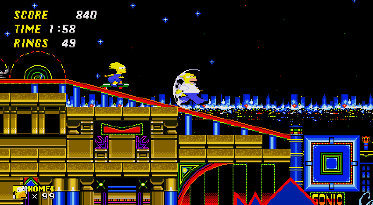 Homer 2 Absolute [Sonic The Hedgehog 2 Absolute] [Mods]
