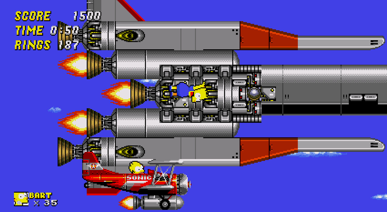 Homer 2 Absolute [Sonic The Hedgehog 2 Absolute] [Mods]