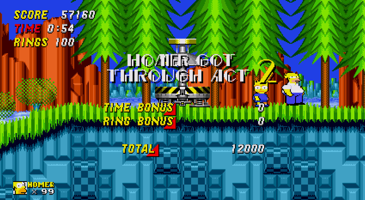 Homer 2 Absolute [Sonic The Hedgehog 2 Absolute] [Mods]