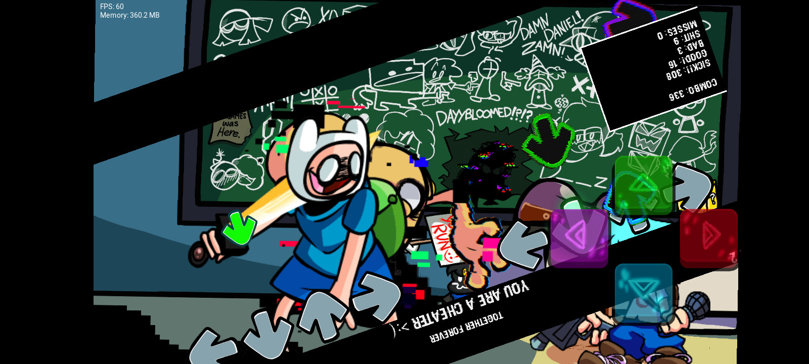 FanWeek Finn And Jake Pibby 2 RAM Mod for Friday Night Funkin' | FNF Mods