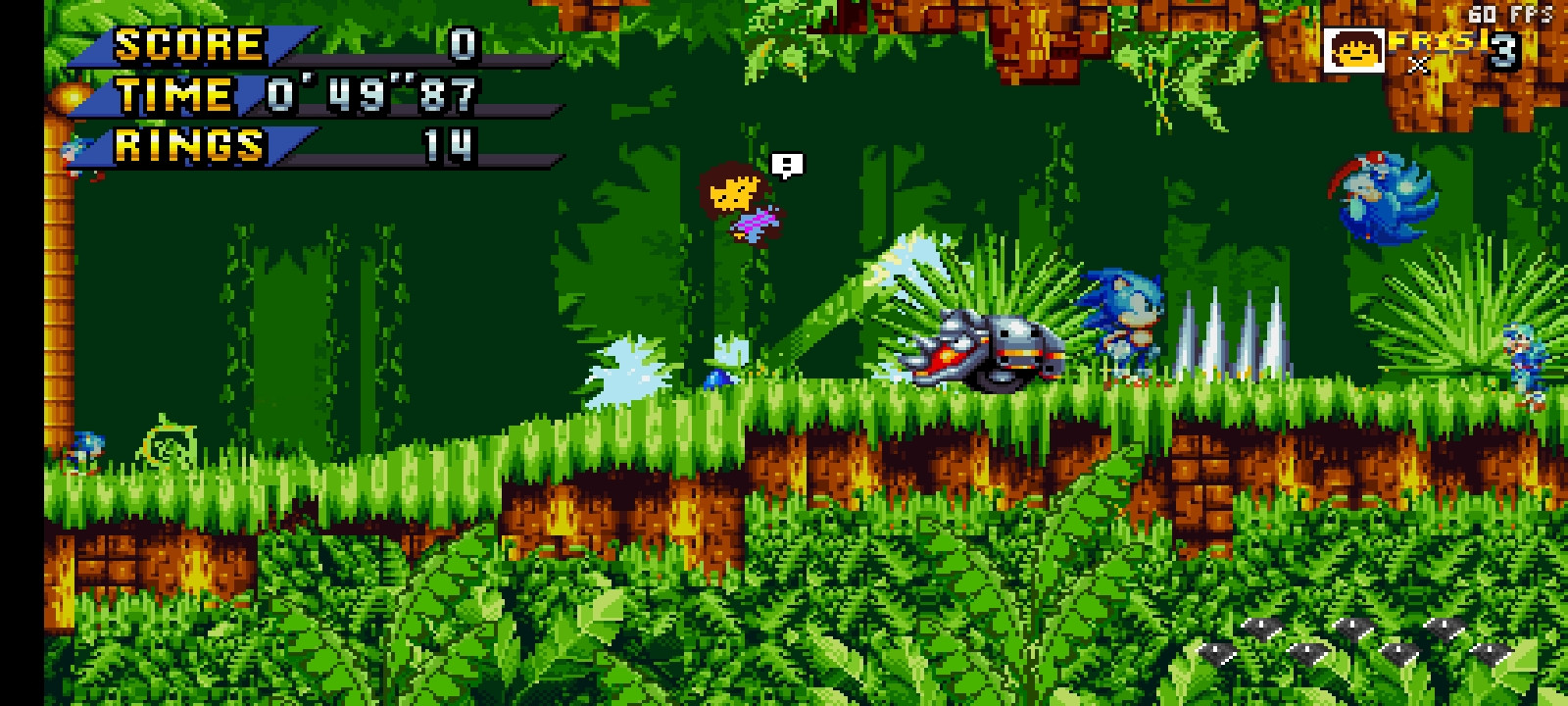 ¡Frisk Visits Angel Island! DEFINITIVE EDITION Mod for Sonic 3 A.I.R ...