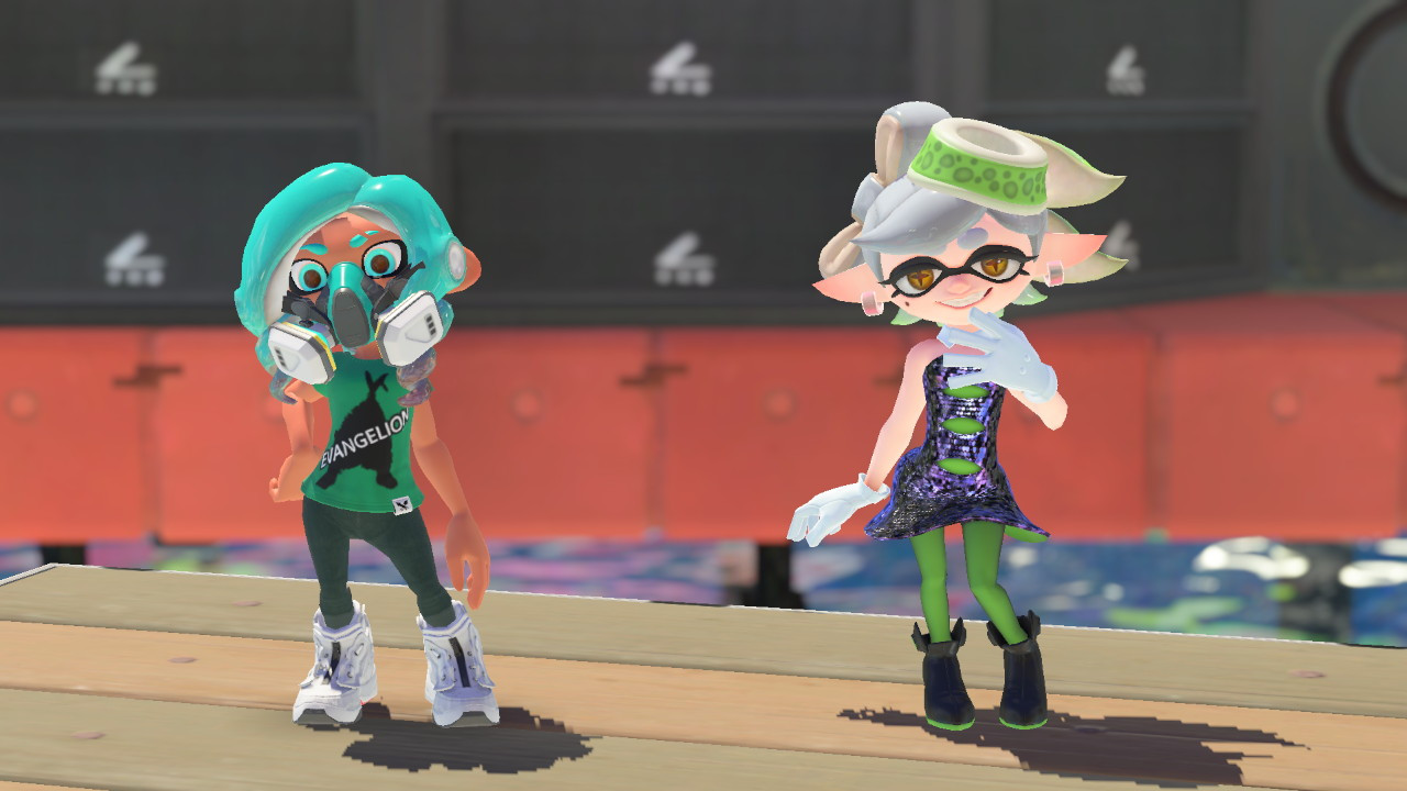 Fred Crumbs EVANGELION Shirt Mod for Splatoon 3 | Splatoon 3 Mods