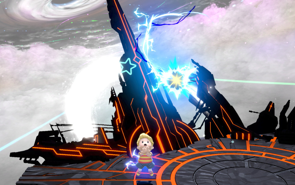 Stxr's Lucas Effects (Blue & White) [Super Smash Bros. Ultimate] [Mods]
