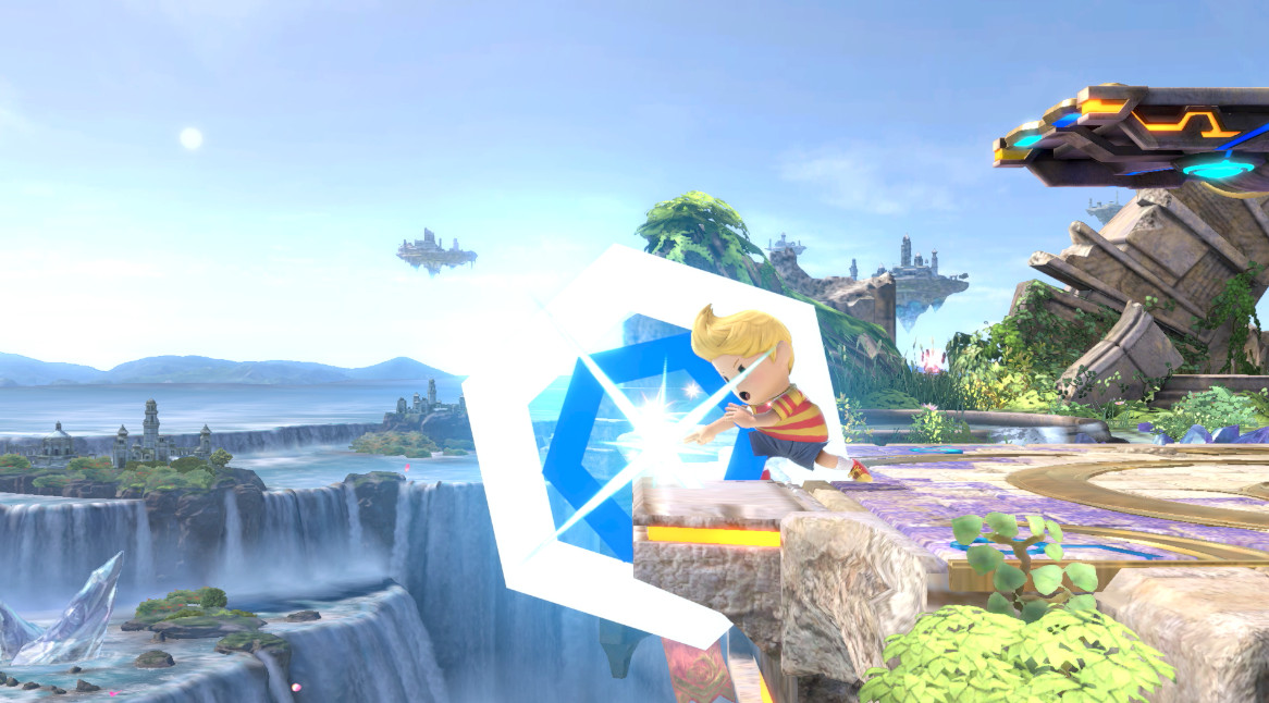 Stxr's Lucas Effects (Blue & White) [Super Smash Bros. Ultimate] [Mods]