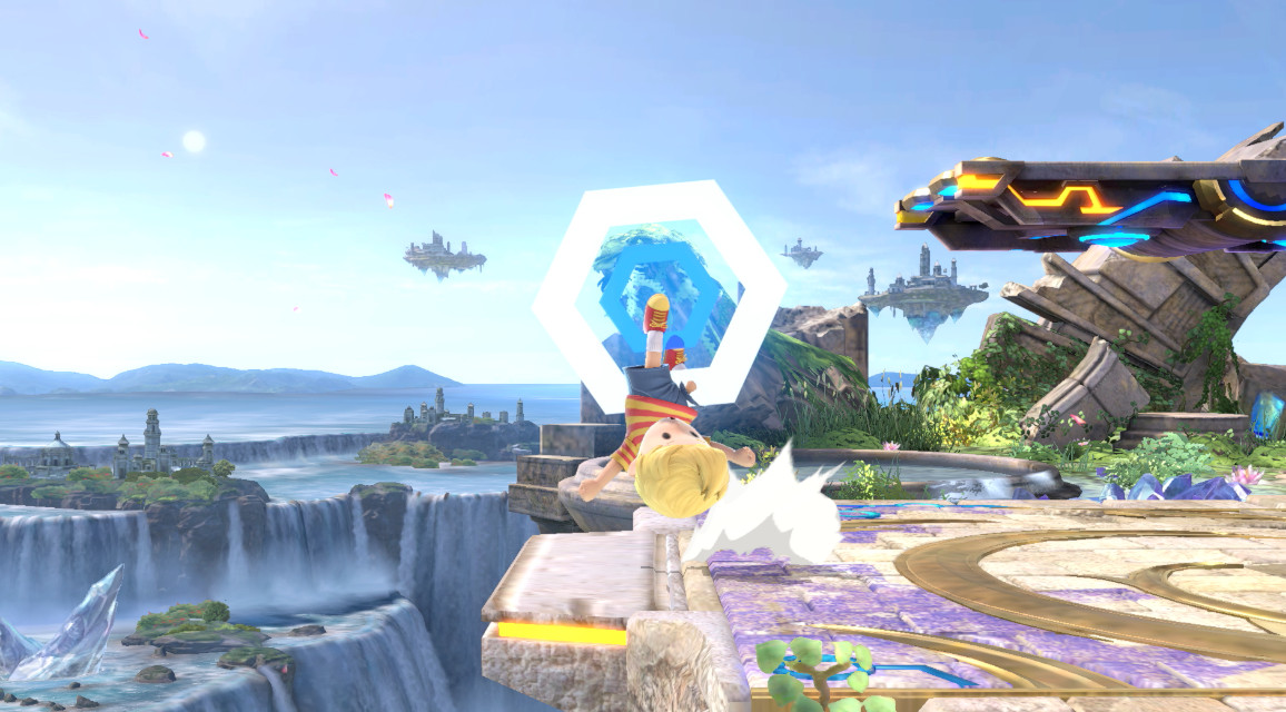 Stxr's Lucas Effects (Blue & White) [Super Smash Bros. Ultimate] [Mods]