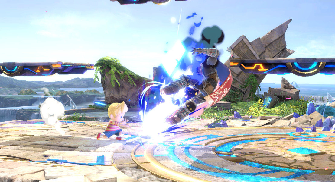 Stxr's Lucas Effects (Blue & White) [Super Smash Bros. Ultimate] [Mods]