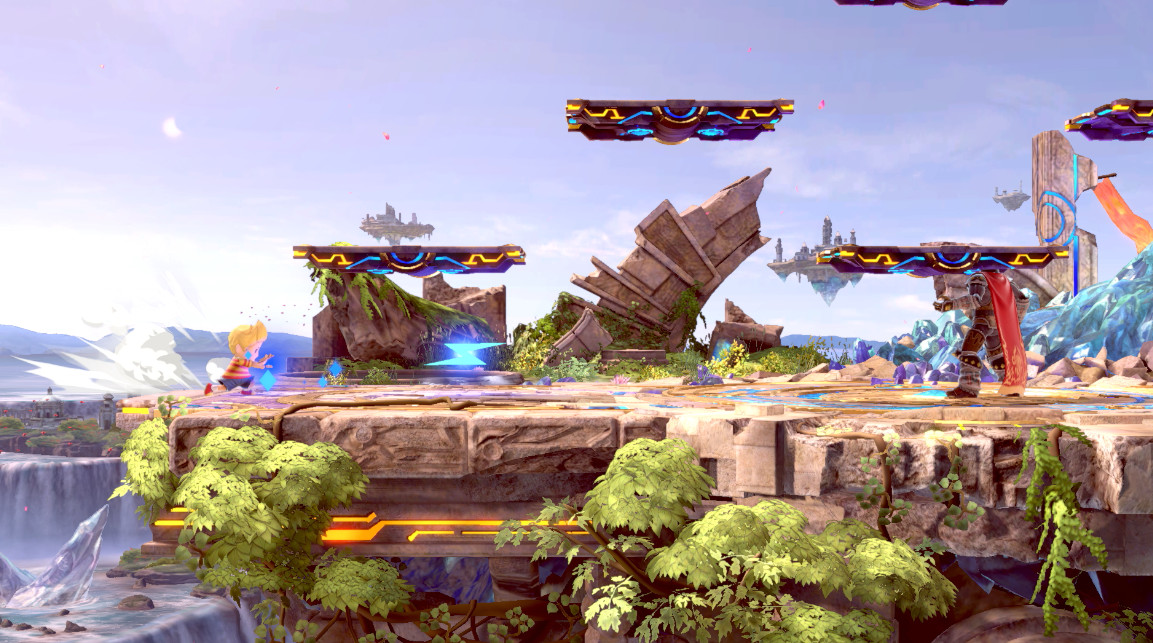 Stxr's Lucas Effects (Blue & White) [Super Smash Bros. Ultimate] [Mods]