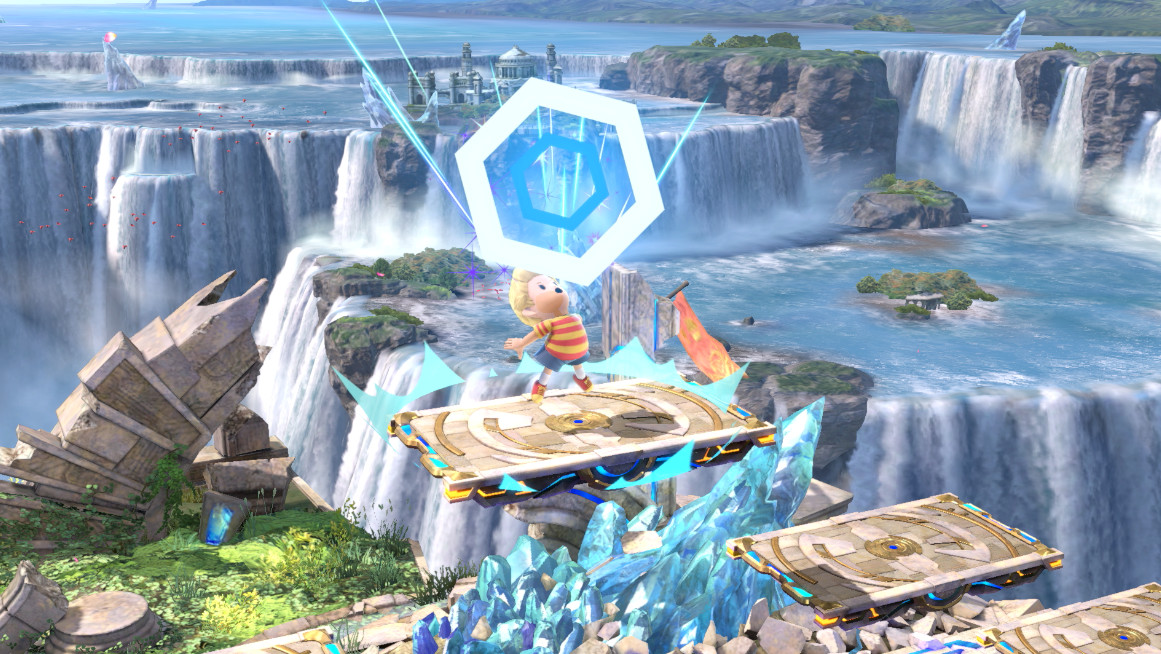 Stxr's Lucas Effects (Blue & White) [Super Smash Bros. Ultimate] [Mods]