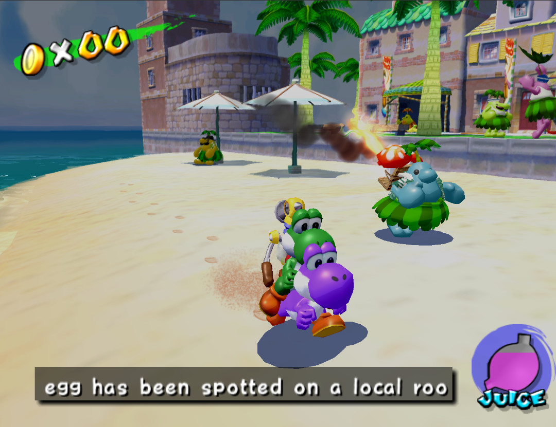 Yoshi Swap Mod for Super Mario Sunshine | SMS Mods