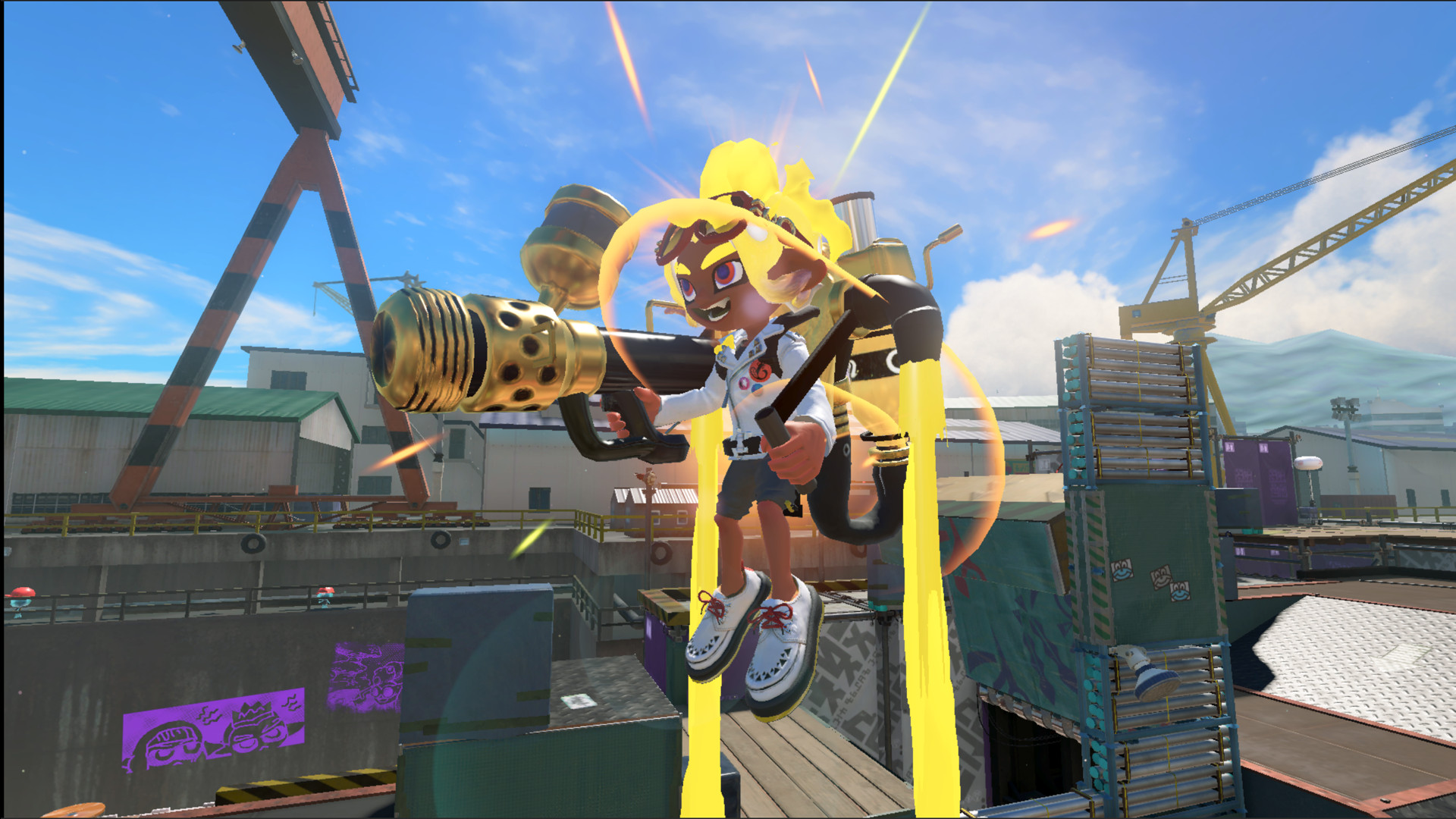 Gold Special Weapons! Mod for Splatoon 3 | Splatoon 3 Mods