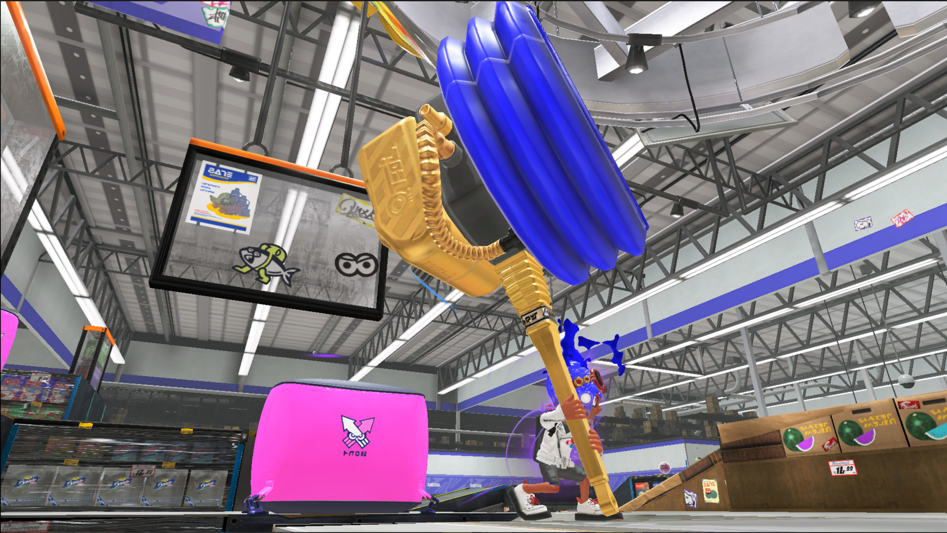 Gold Special Weapons! Mod for Splatoon 3 | Splatoon 3 Mods